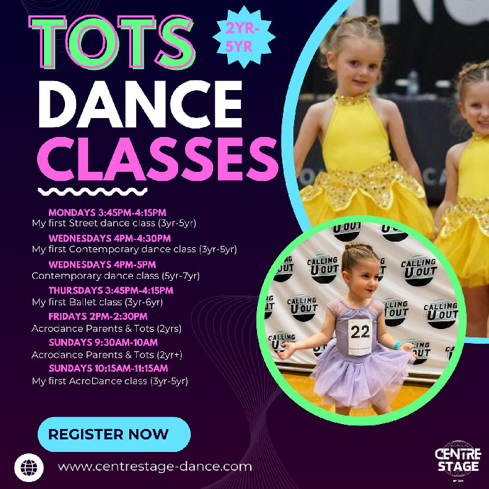 Classes for Tots :: Centrestageglossop